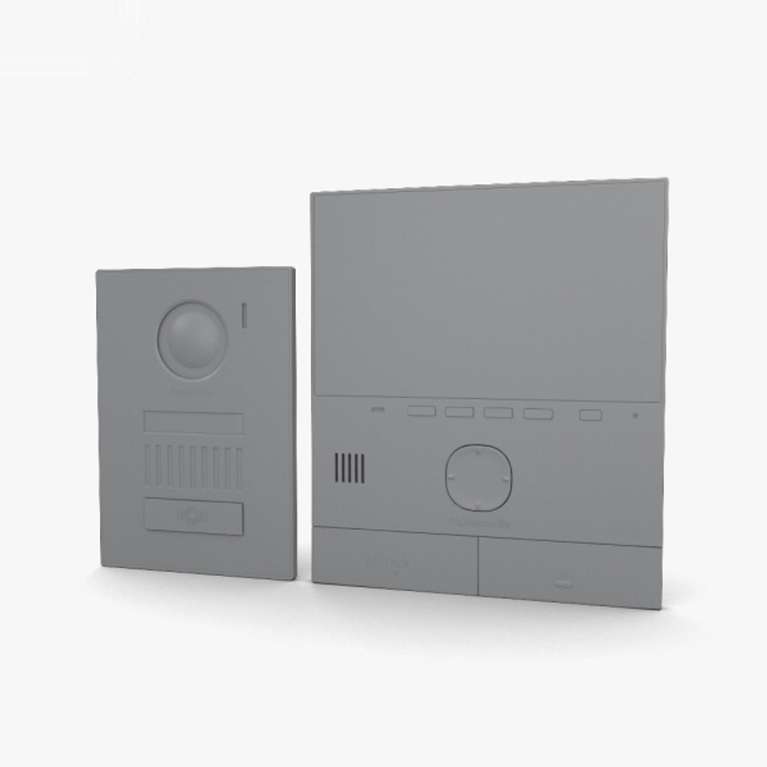 Intercom 3D Model - TurboSquid 1570880