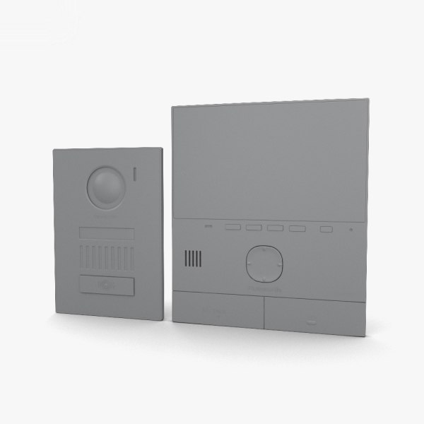 modelo 3d Intercomunicador - TurboSquid 1570880