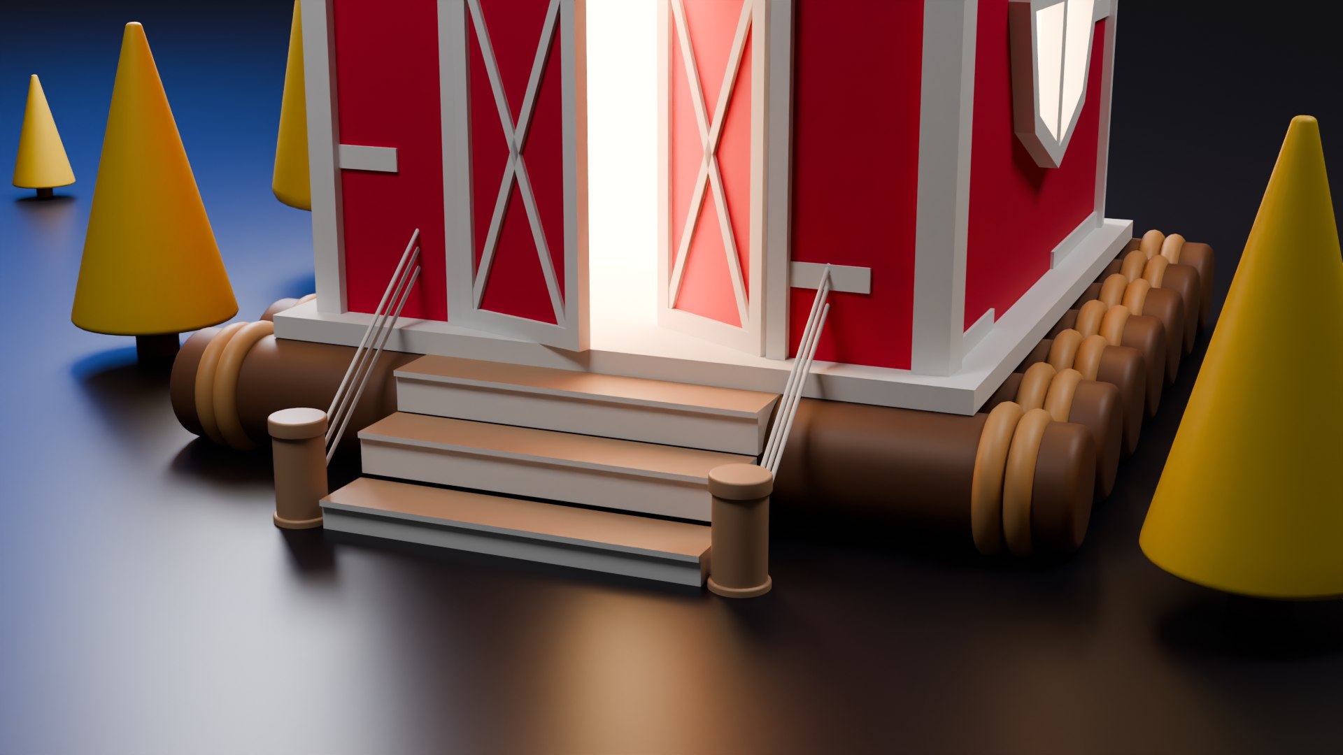 Free 3d Barn Model Model - TurboSquid 2387452