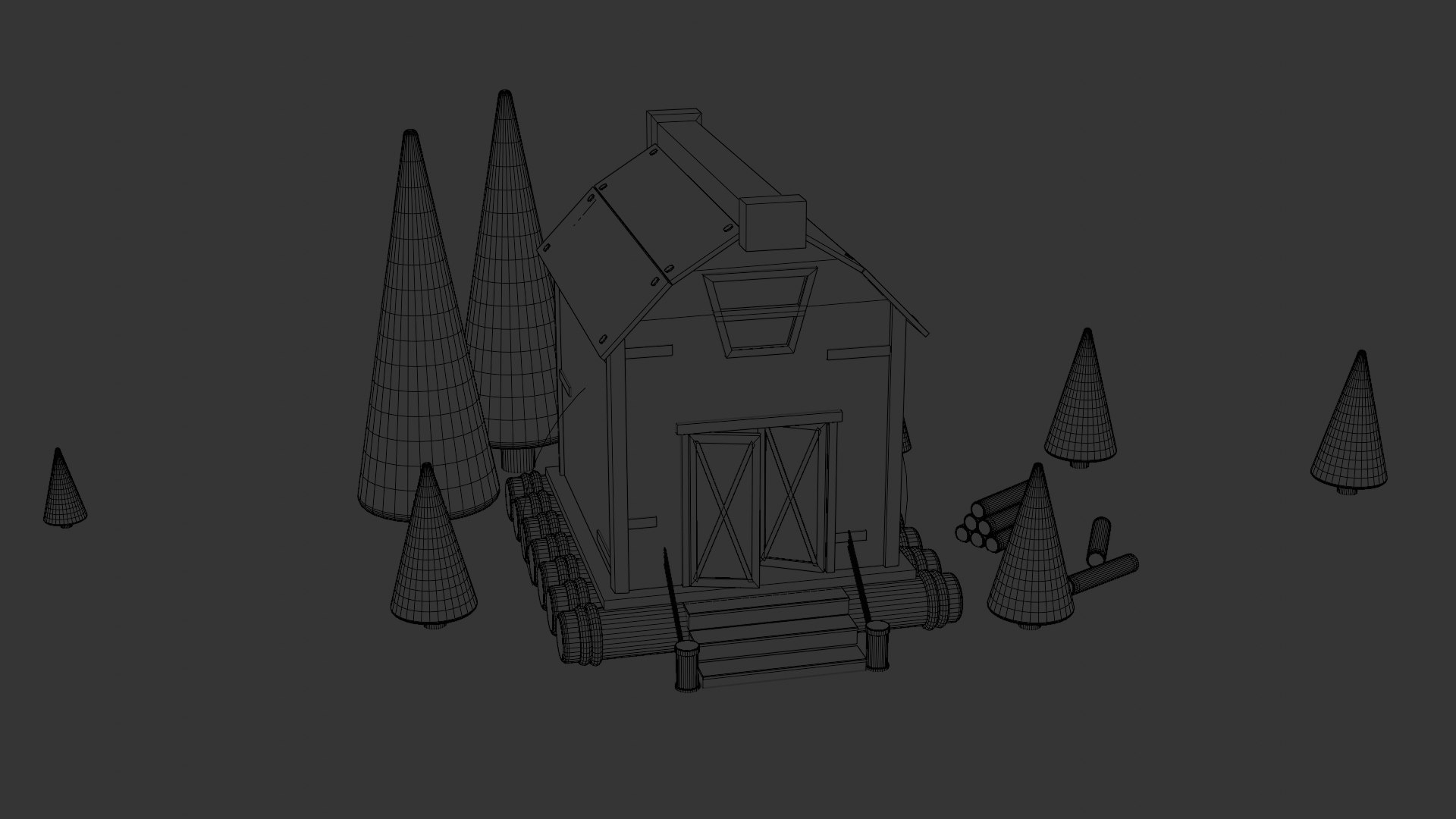 Free 3d Barn Model Model - TurboSquid 2387452