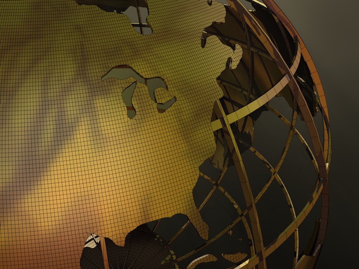 Globe 3d Model