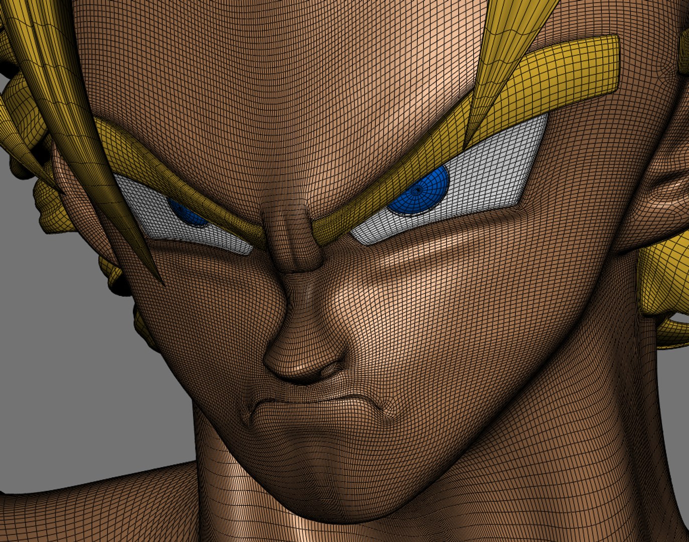 Dragon Ball Goku 3d Obj