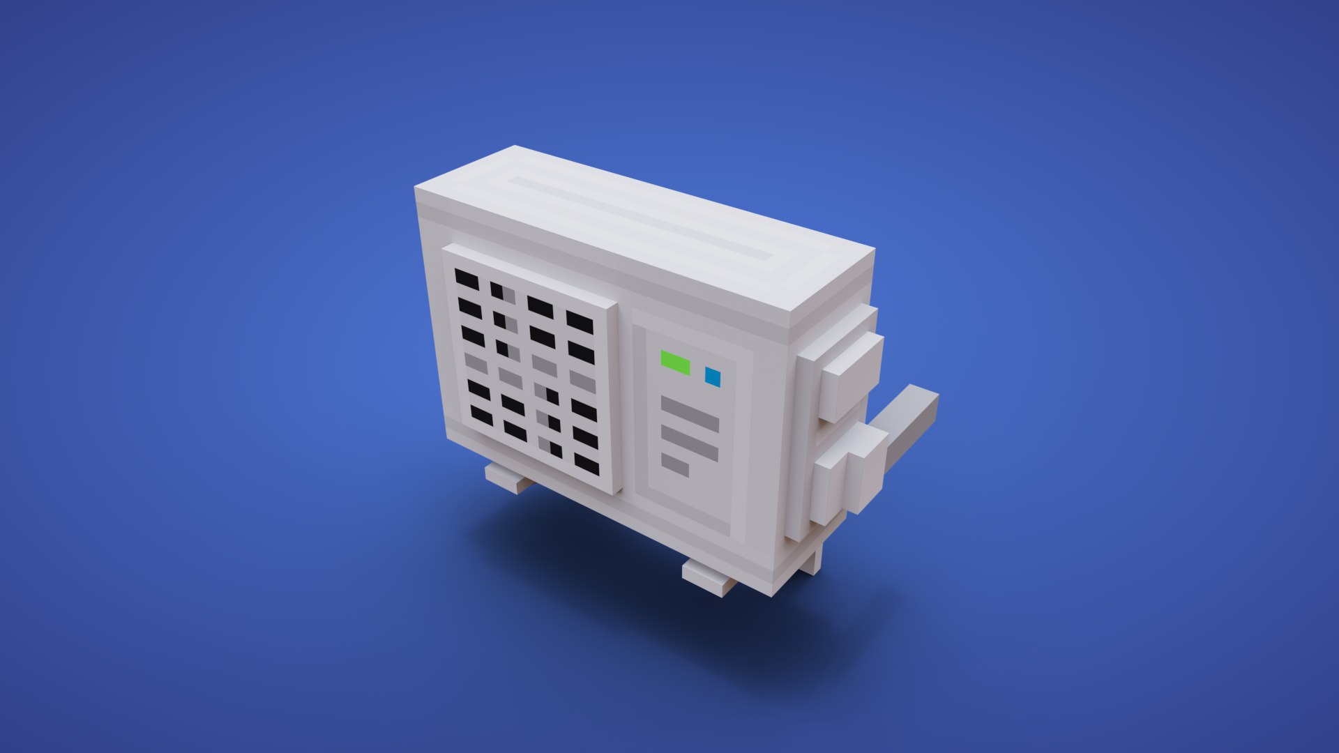 Voxel Air Conditioner Model - TurboSquid 1939707