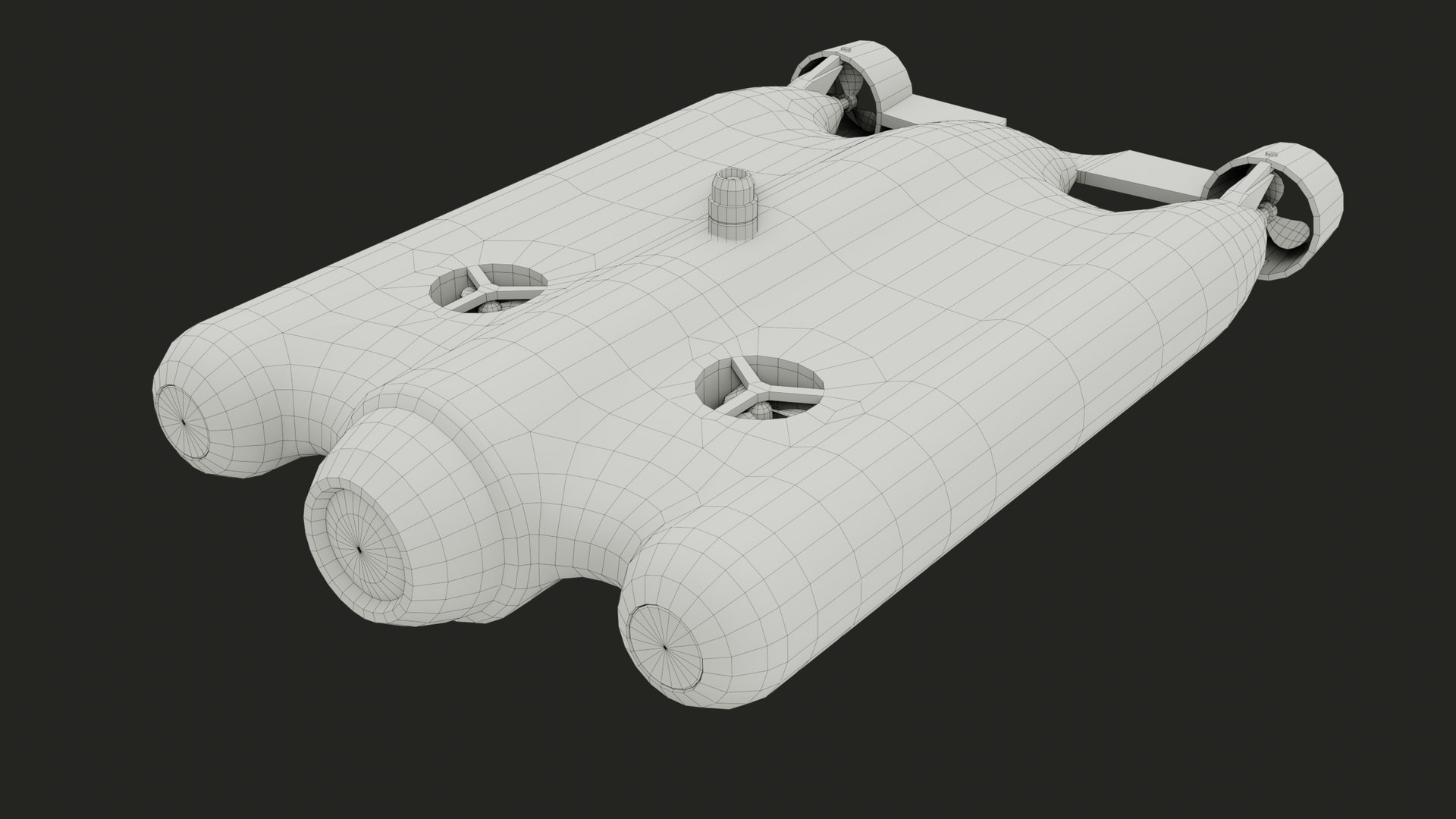 3D Autonomous Underwater Drone - TurboSquid 2024758