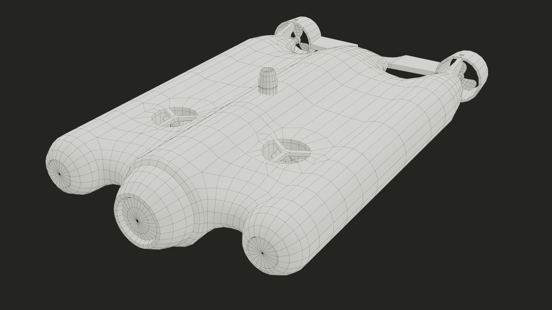 3D Autonomous Underwater Drone - TurboSquid 2024758