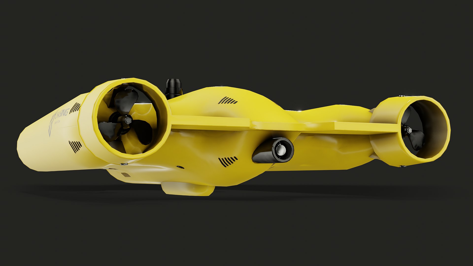 3D Autonomous Underwater Drone - TurboSquid 2024758