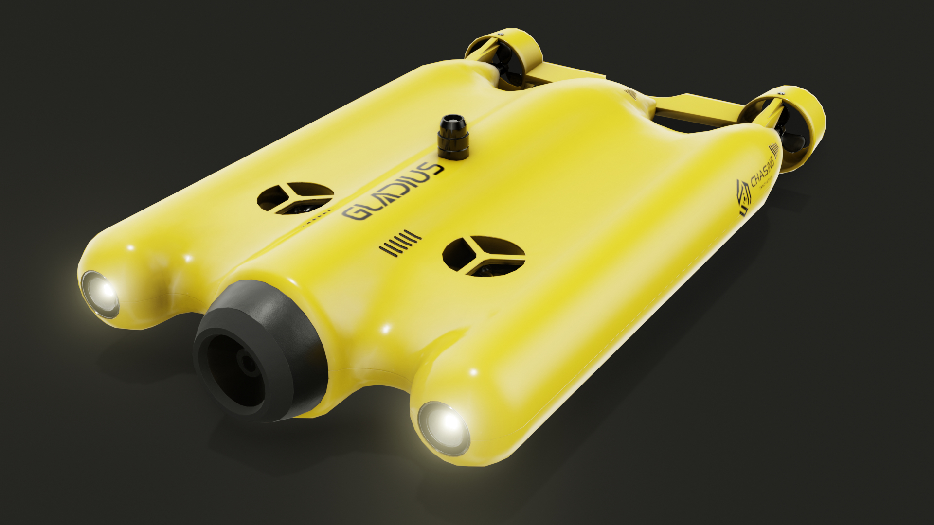 3D Autonomous Underwater Drone - TurboSquid 2024758