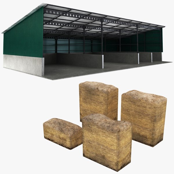 sheaf hay 16k 3d obj