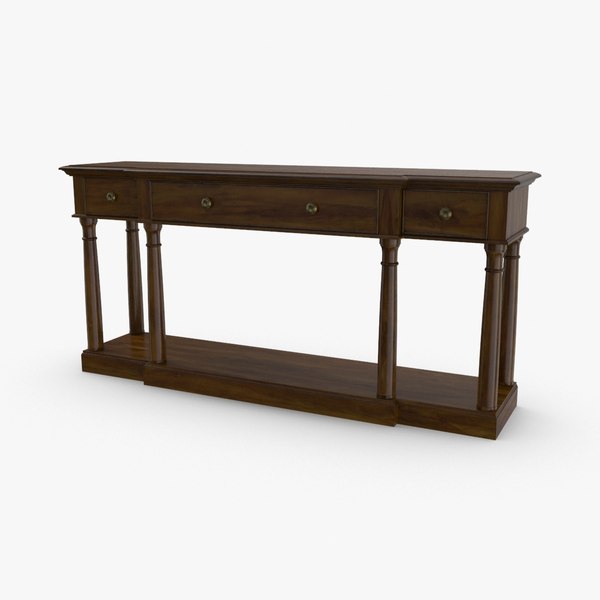 Console Table 3D Models for Download | TurboSquid