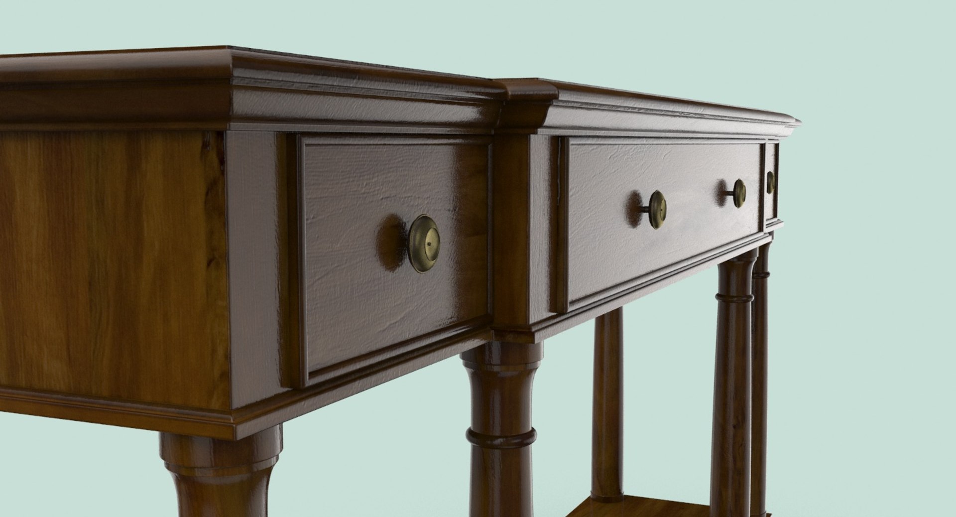 3D classical-console-table - TurboSquid 1261446