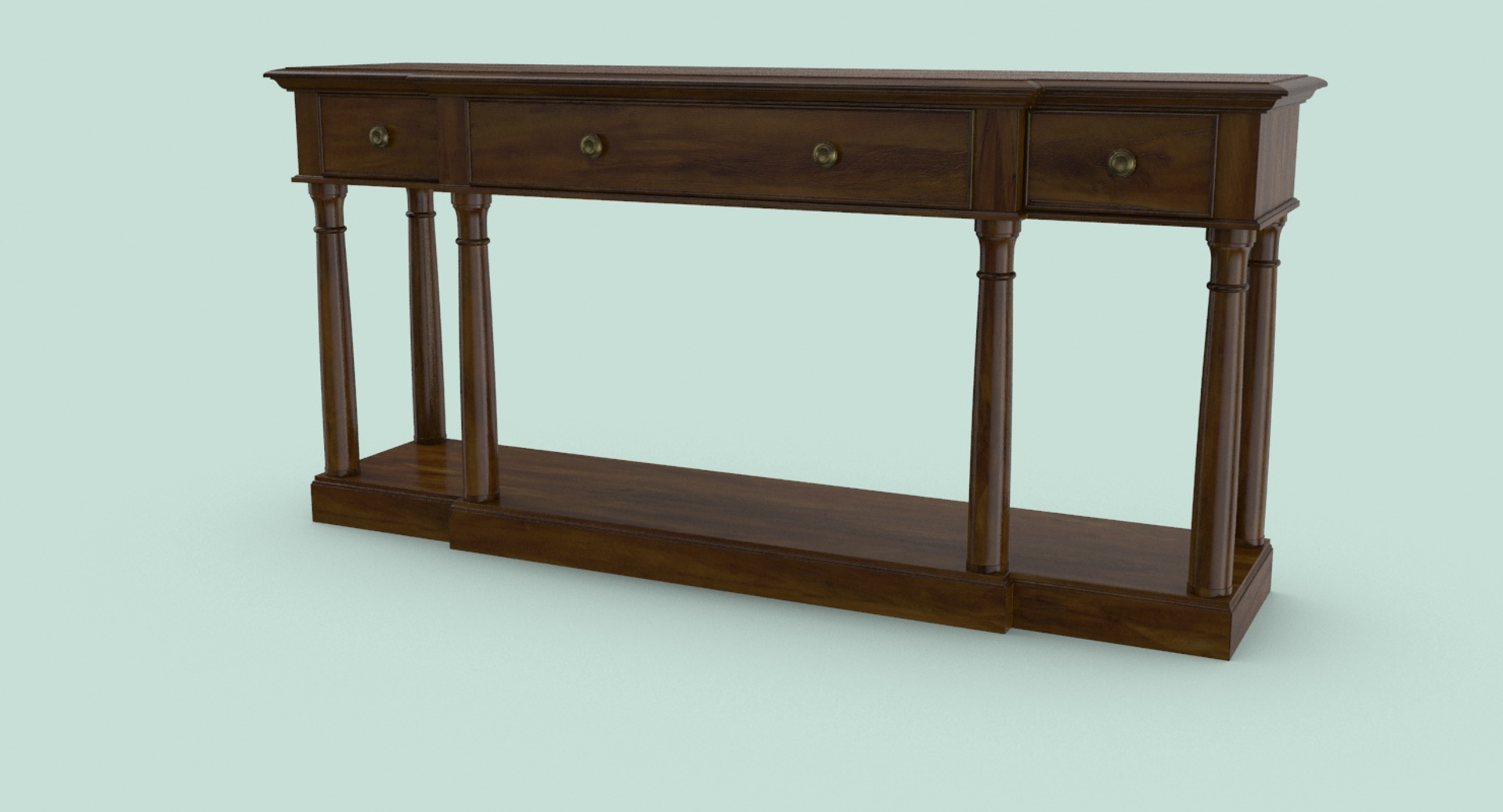 3D classical-console-table - TurboSquid 1261446
