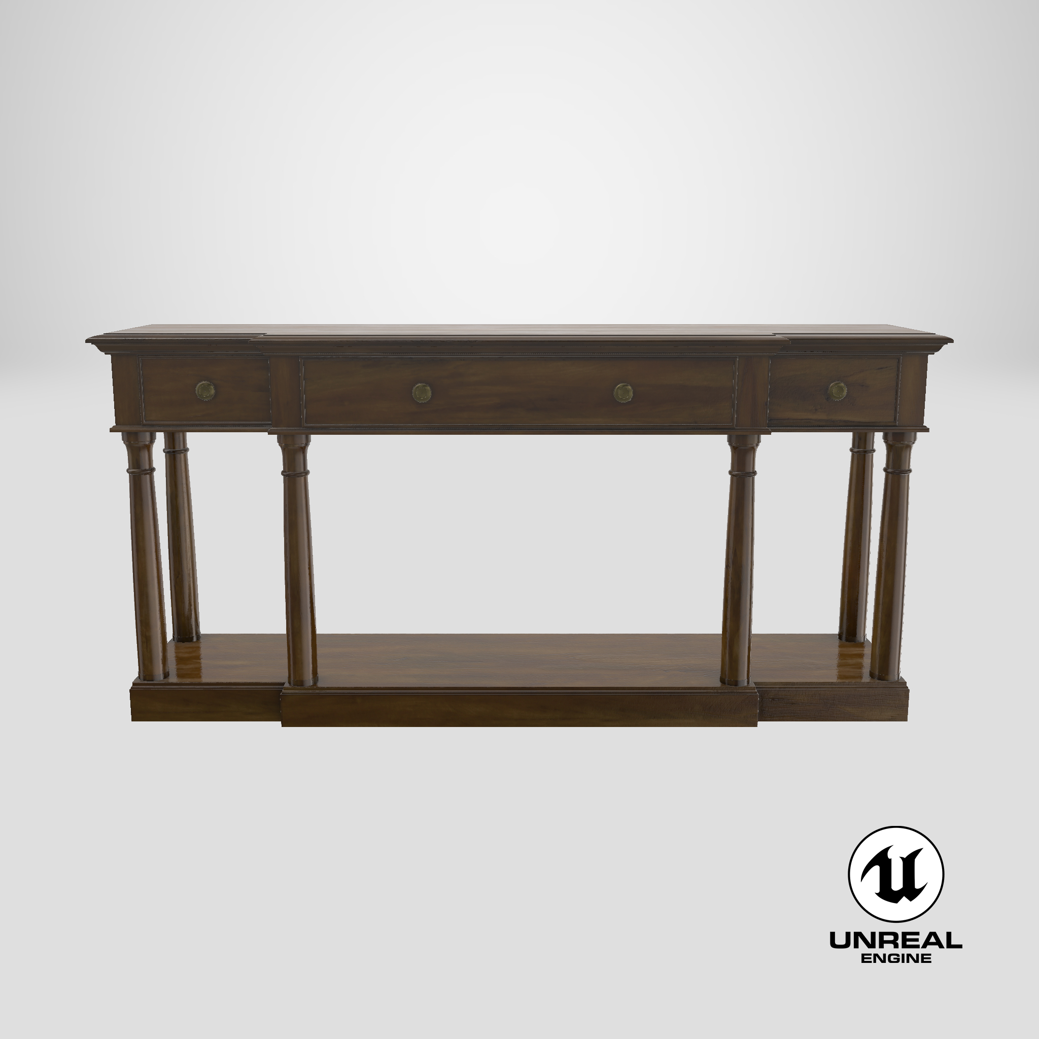 3D classical-console-table - TurboSquid 1261446