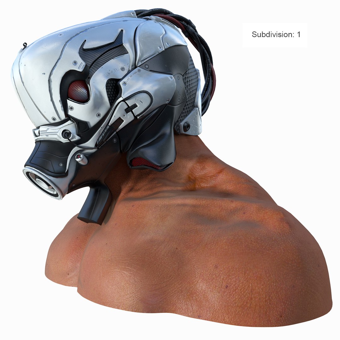 3d Helmet Body
