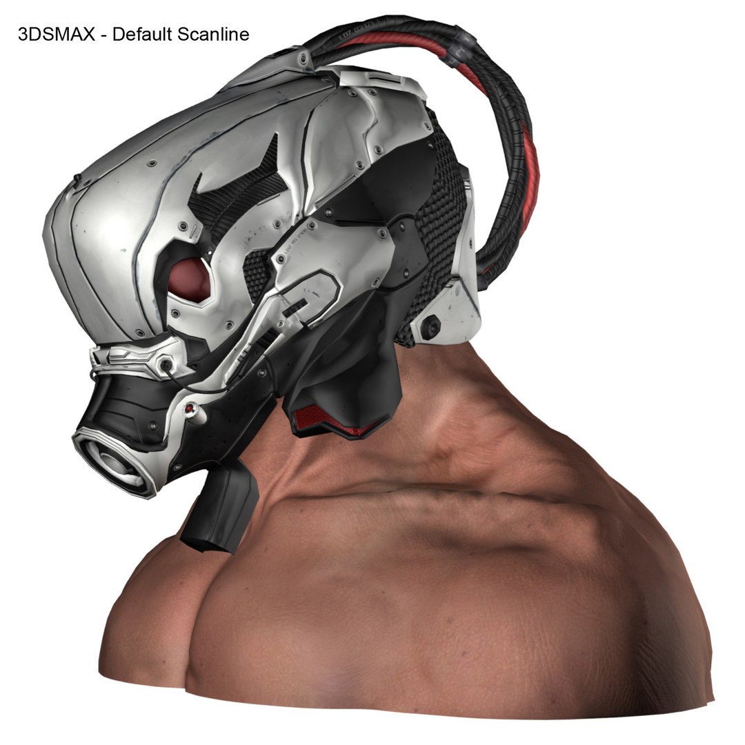 3d Helmet Body