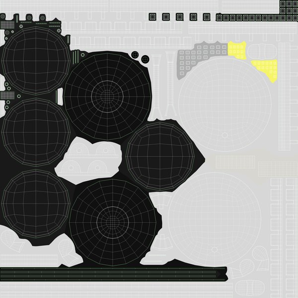Rechargeable Twin LED Emergency Lamp FIREFLY FEL201L 3D model ...