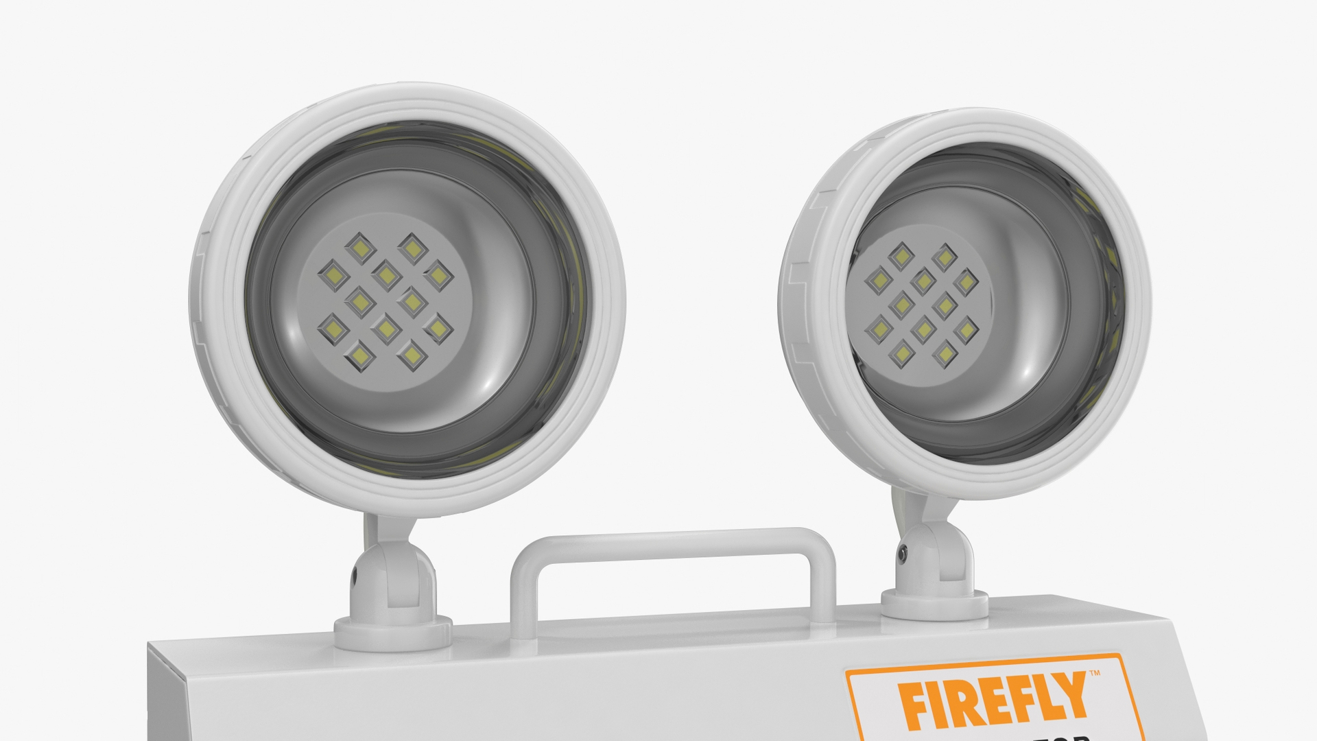 Rechargeable Twin LED Emergency Lamp FIREFLY FEL201L 3D model ...
