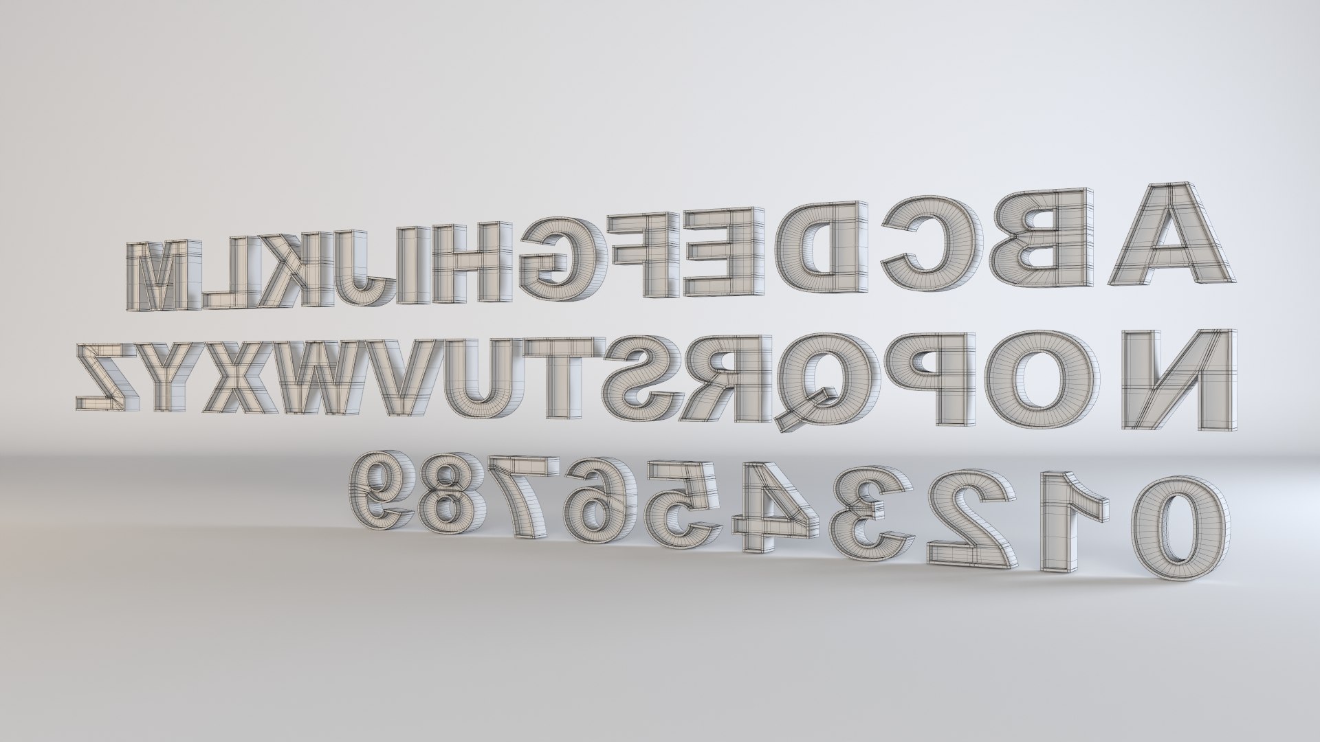 Letter Light Bulb 3D Model - TurboSquid 1285116