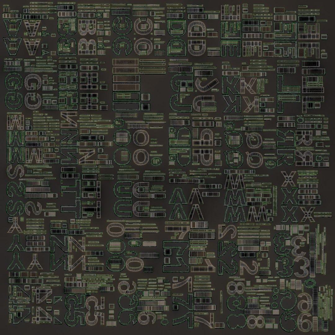 Letter Light Bulb 3D Model - TurboSquid 1285116