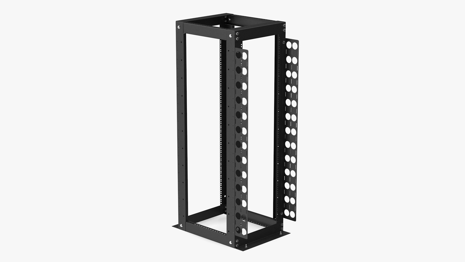 Open Frame Server Rack 36U Empty 3D model - TurboSquid 1849300