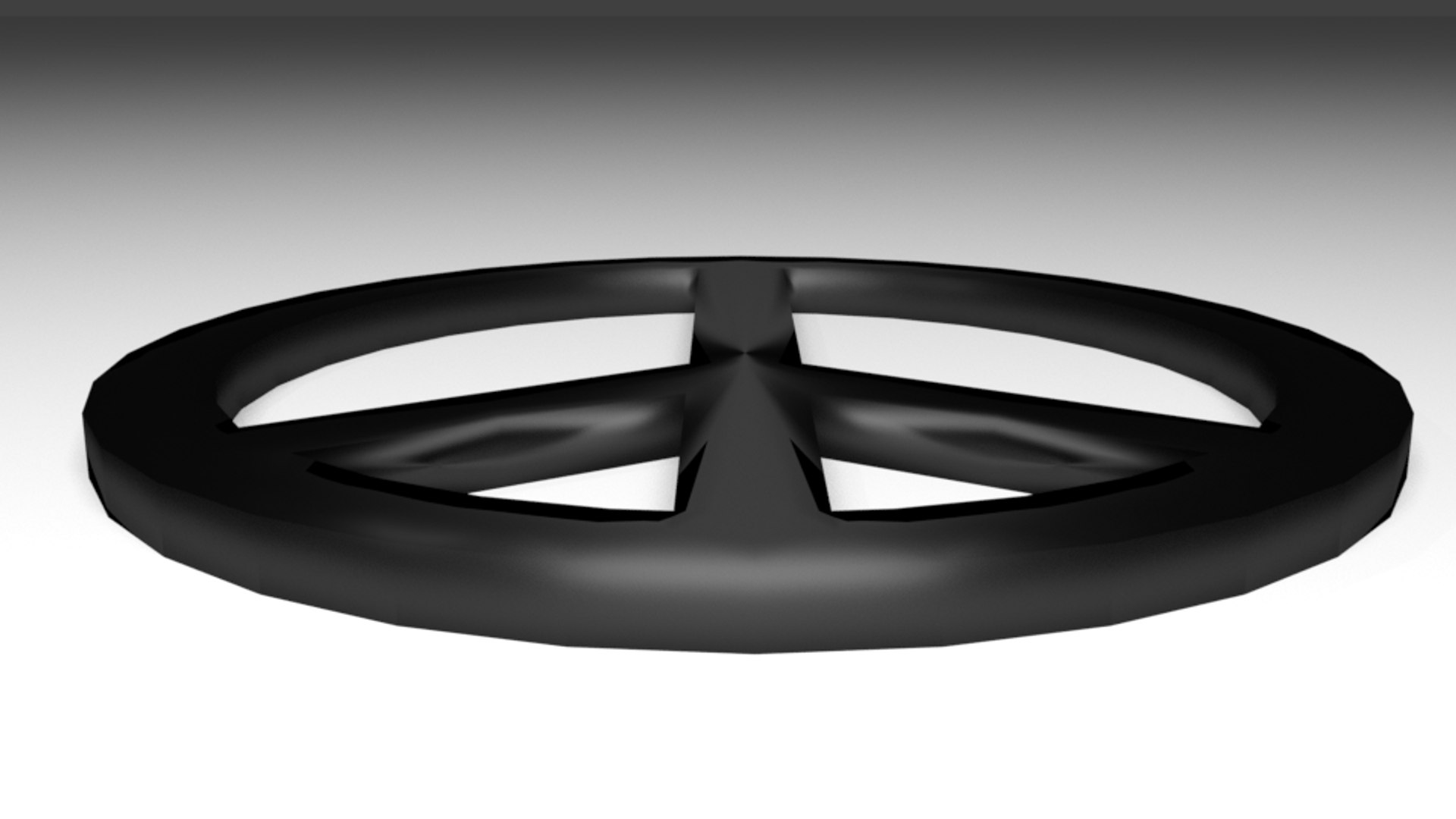 Symbol Peace 3D Model - TurboSquid 1496169