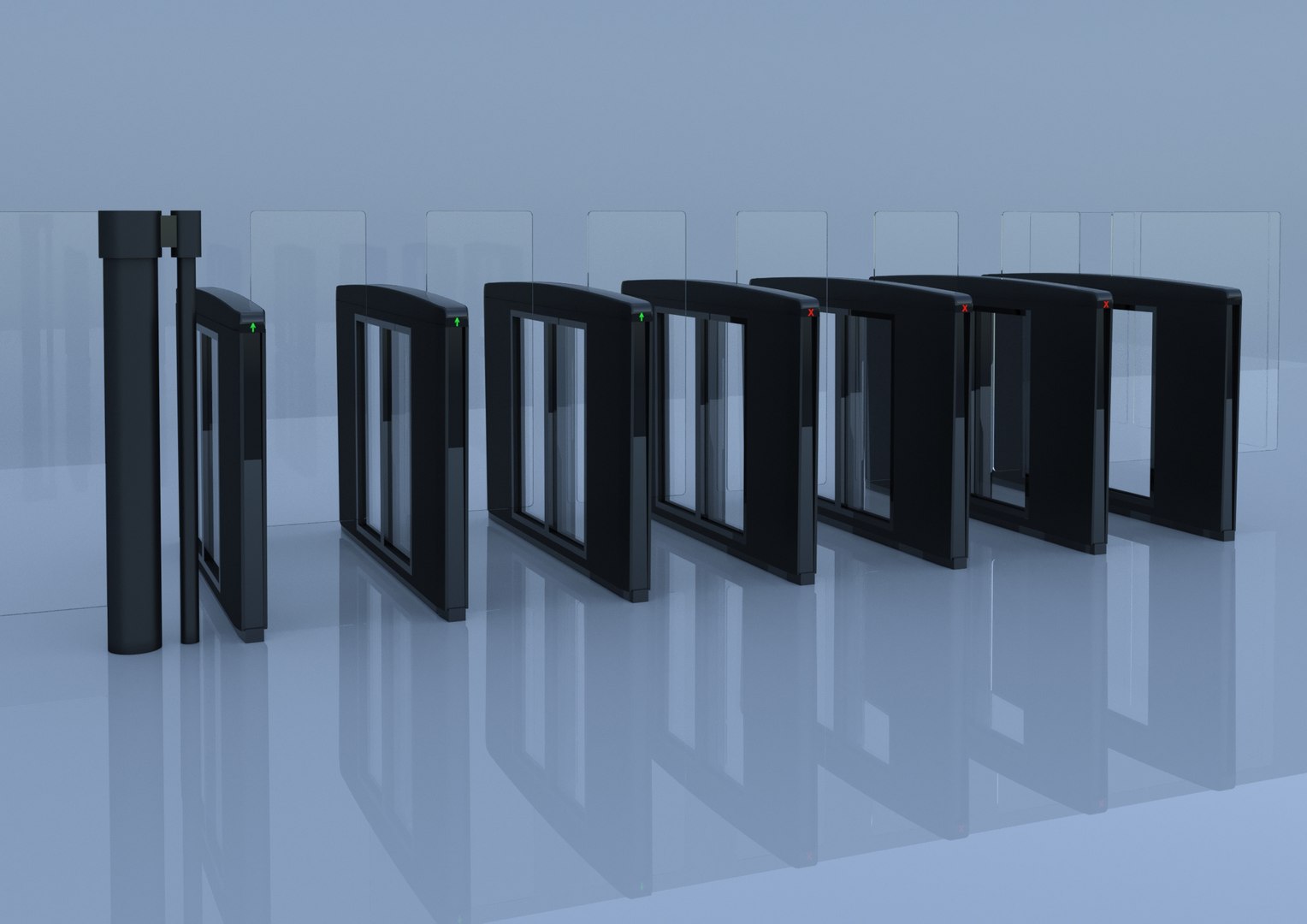 Speed Gate 3D Model - TurboSquid 1308041