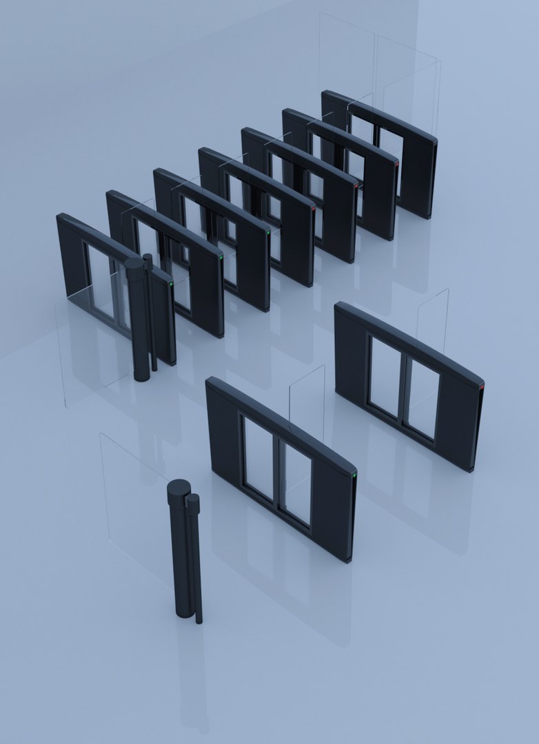 Speed Gate 3D Model - TurboSquid 1308041
