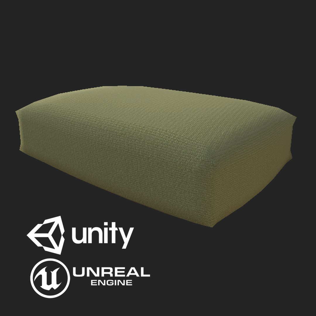 3D Linen Rice Bag model - TurboSquid 1845239