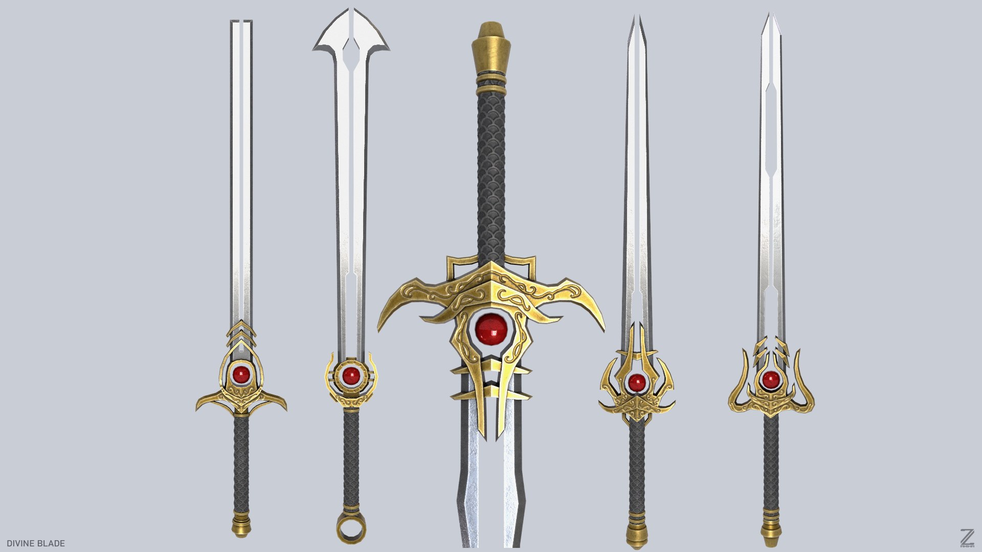 Divine Blade Collection 3D - TurboSquid 2239996