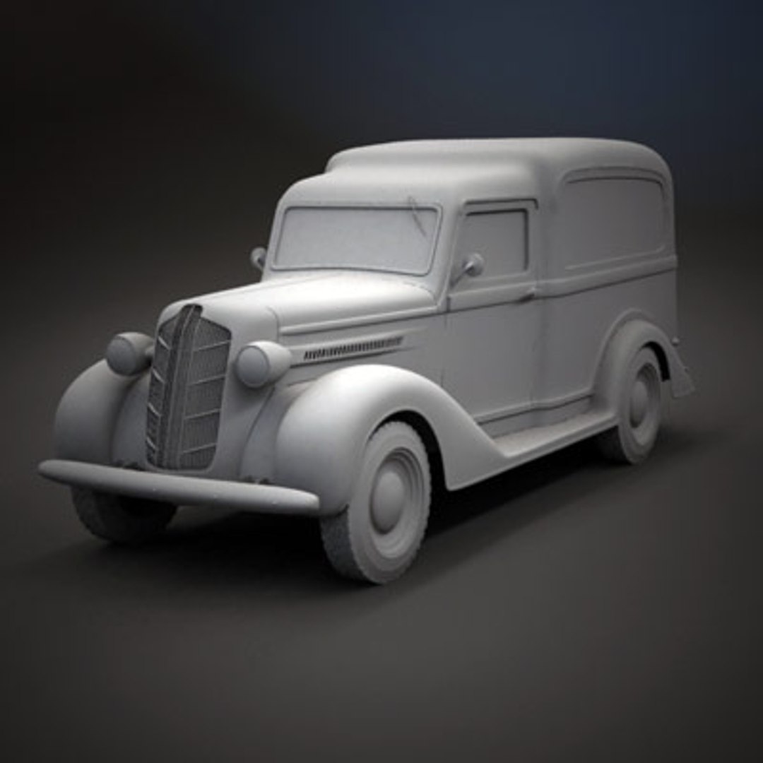 3ds Max Dodge Panel 1936