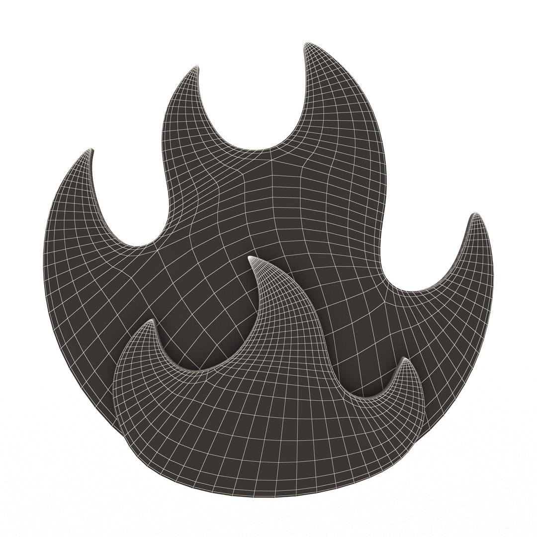 Fire Emoji 3D Model - TurboSquid 2026933