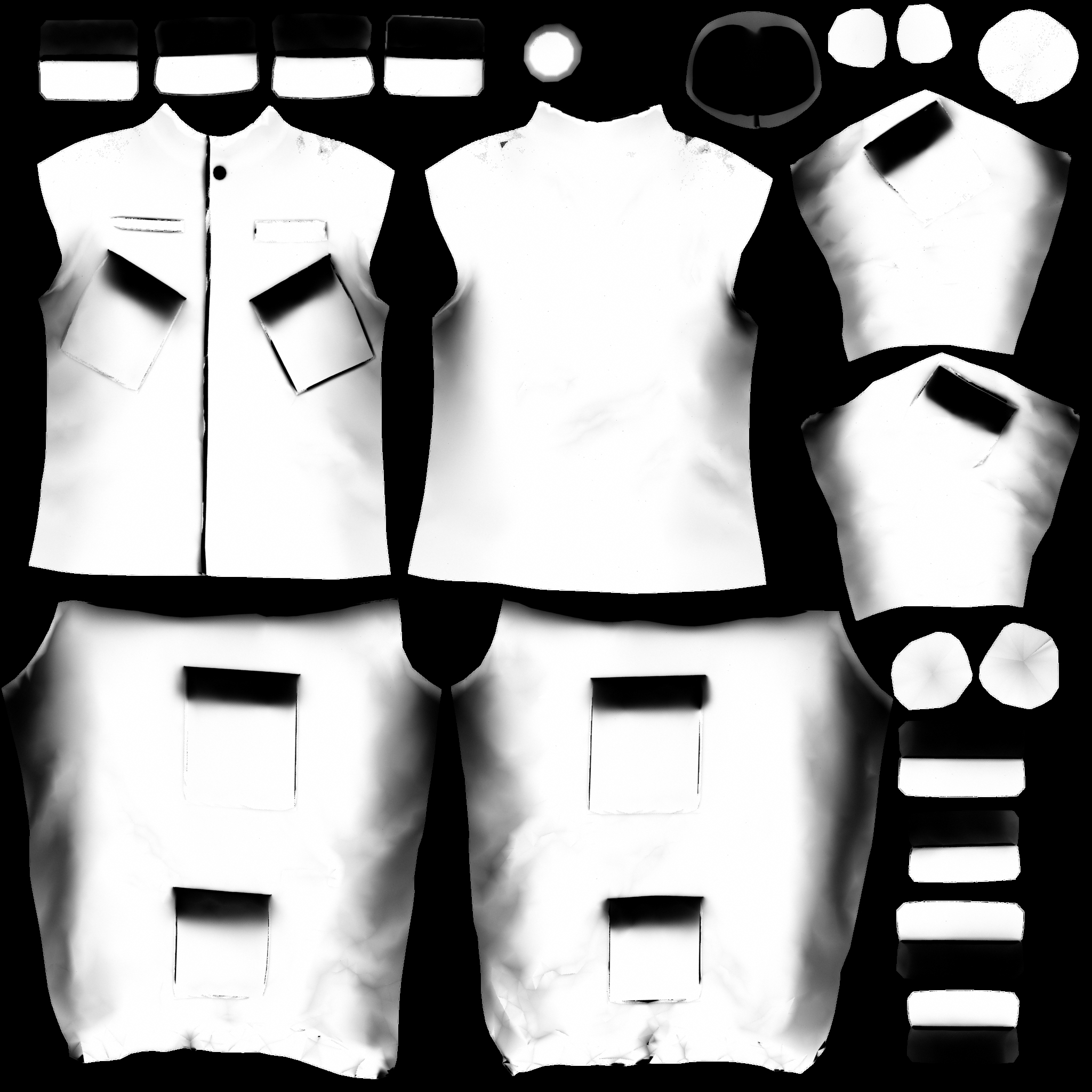 Men Army Uniform Full Outfit 3D model - TurboSquid 1931827