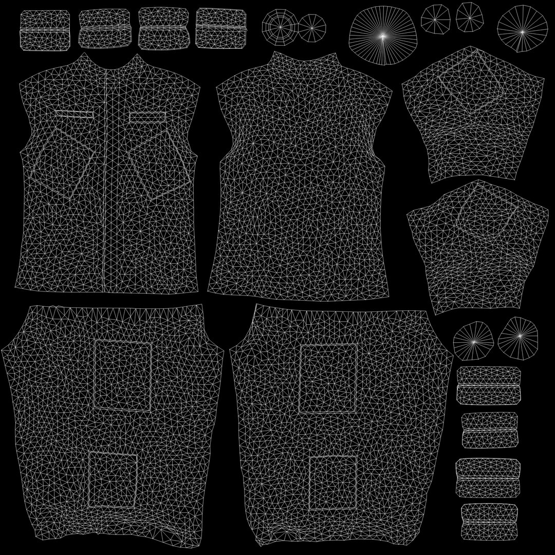 Men Army Uniform Full Outfit 3D model - TurboSquid 1931827