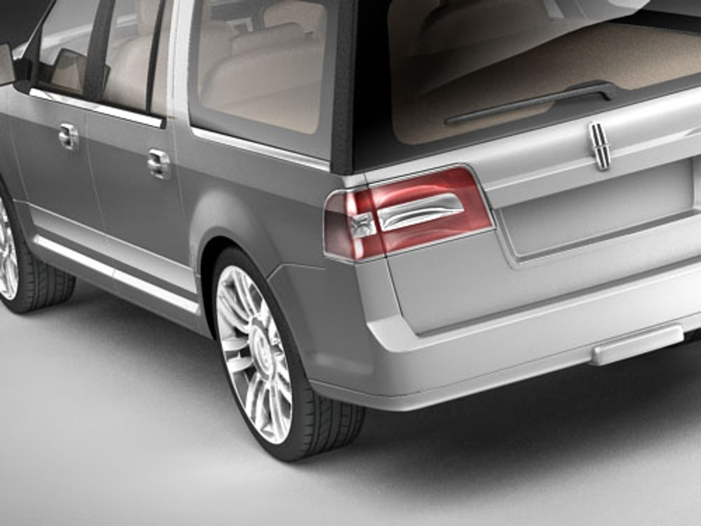 3d Model Navigator 2007 Suv