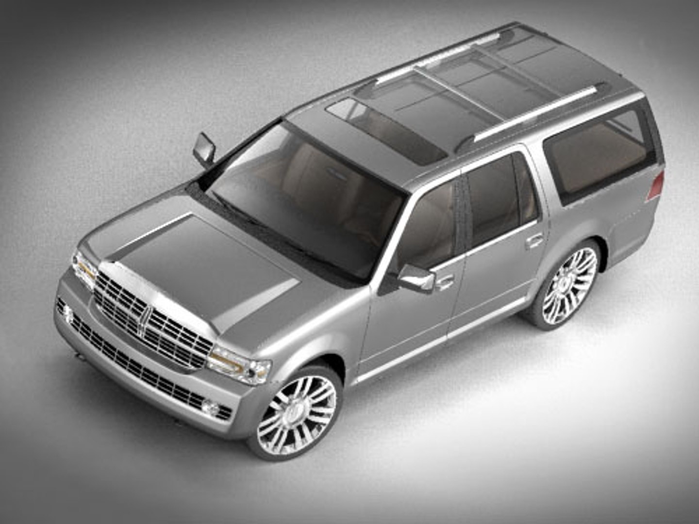 3d Model Navigator 2007 Suv