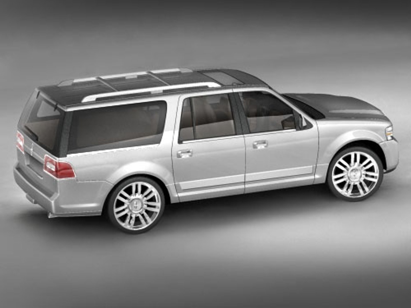 3d Model Navigator 2007 Suv