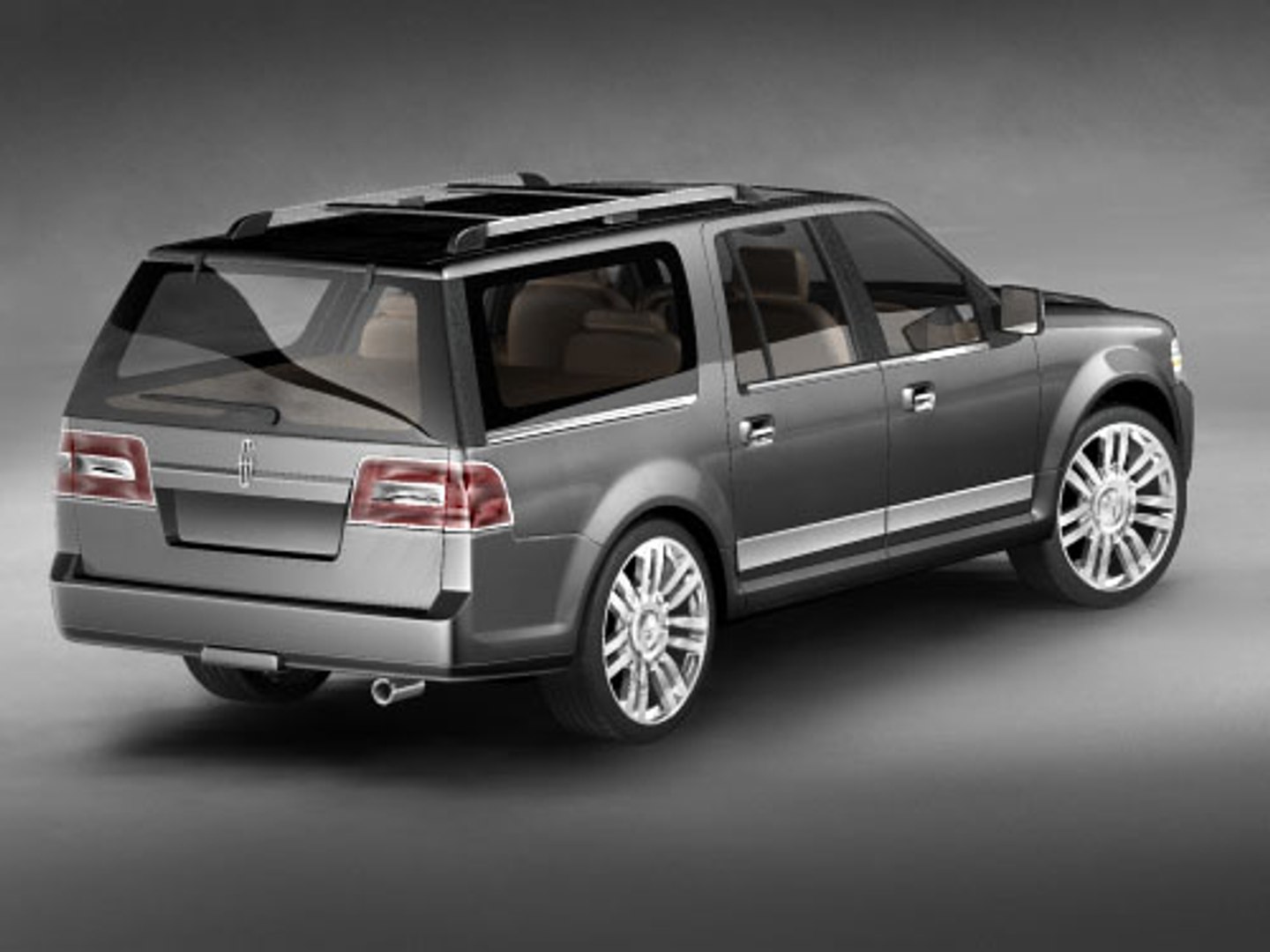 3d Model Navigator 2007 Suv