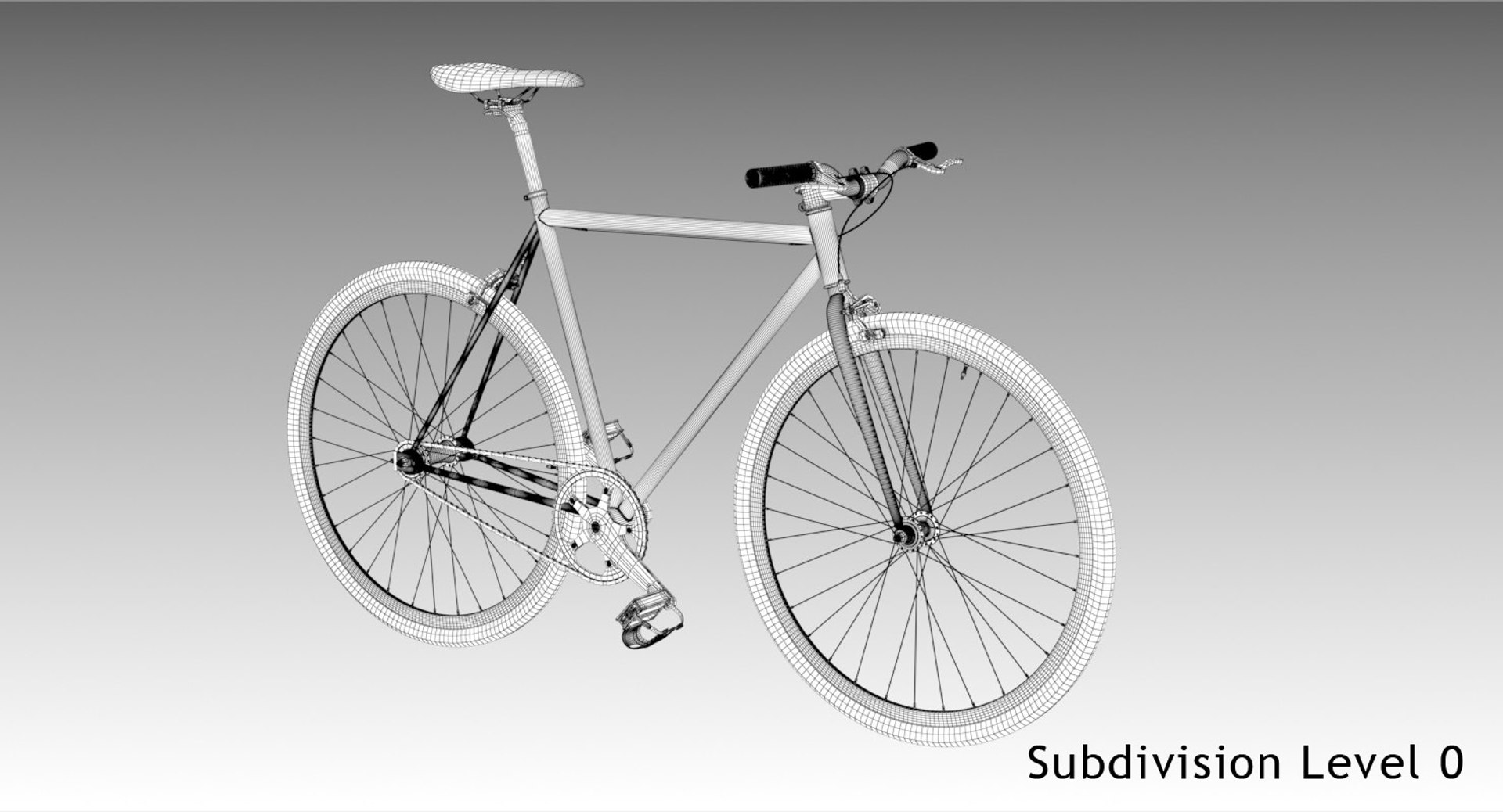 Bike Fixie Model - TurboSquid 1180763