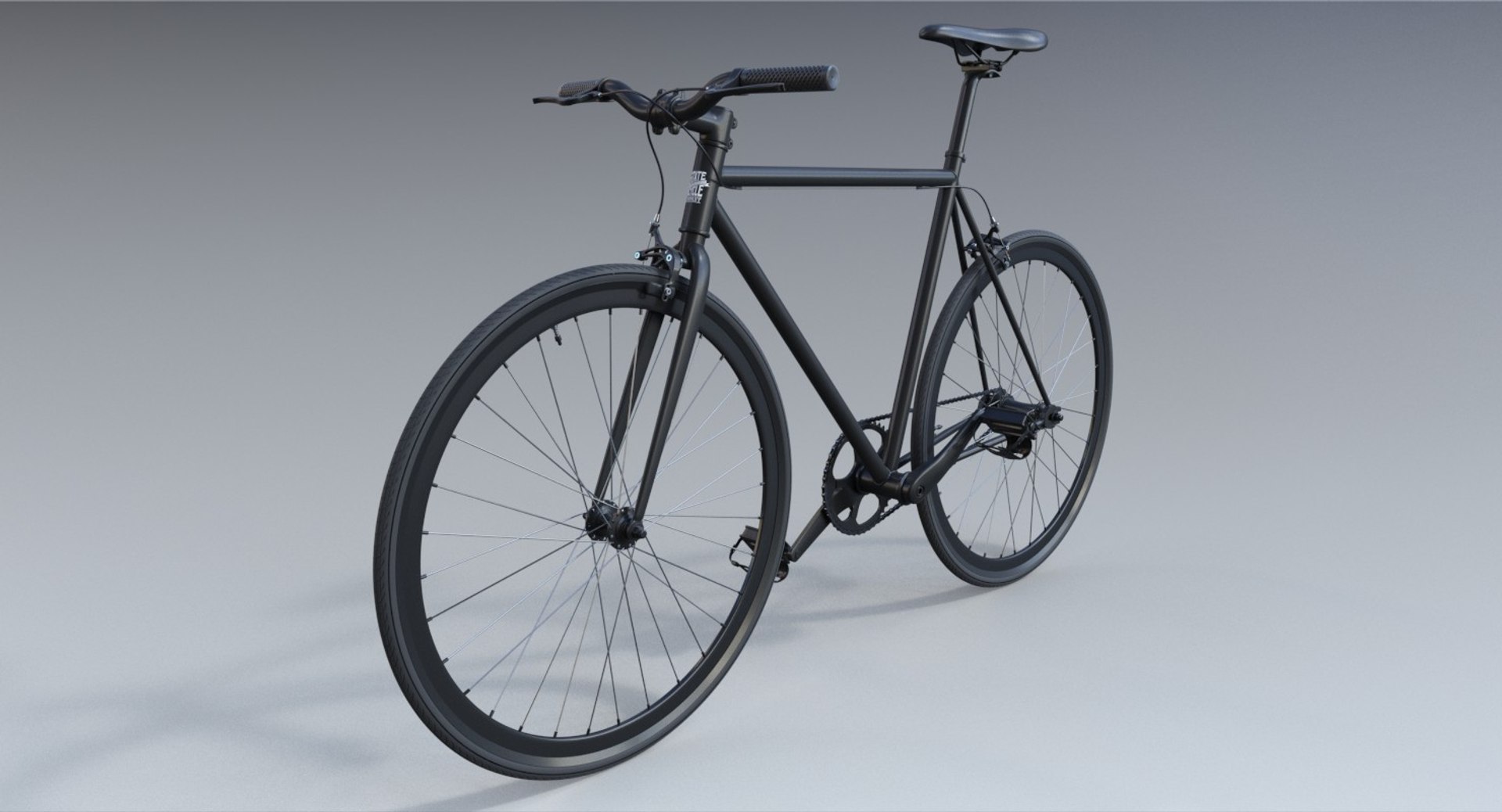 Bike Fixie Model - TurboSquid 1180763