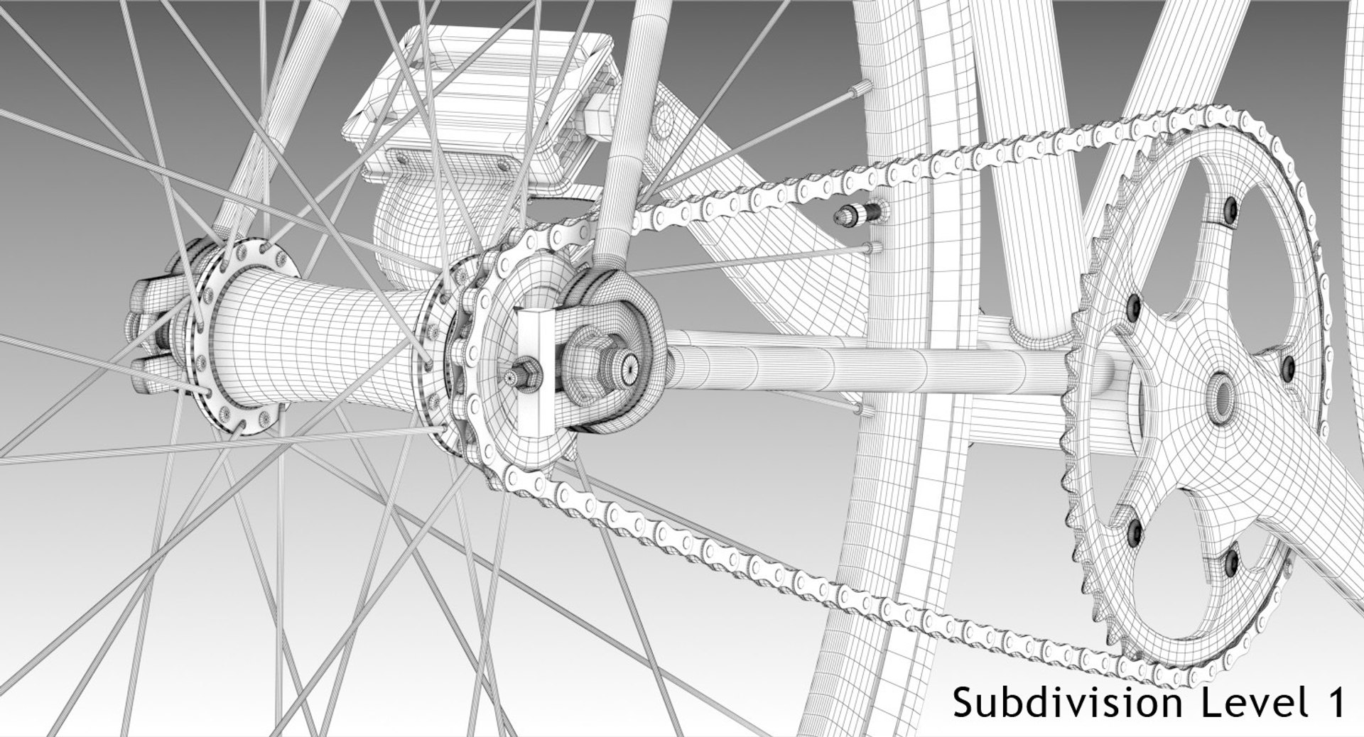 Bike fixie model - TurboSquid 1180763