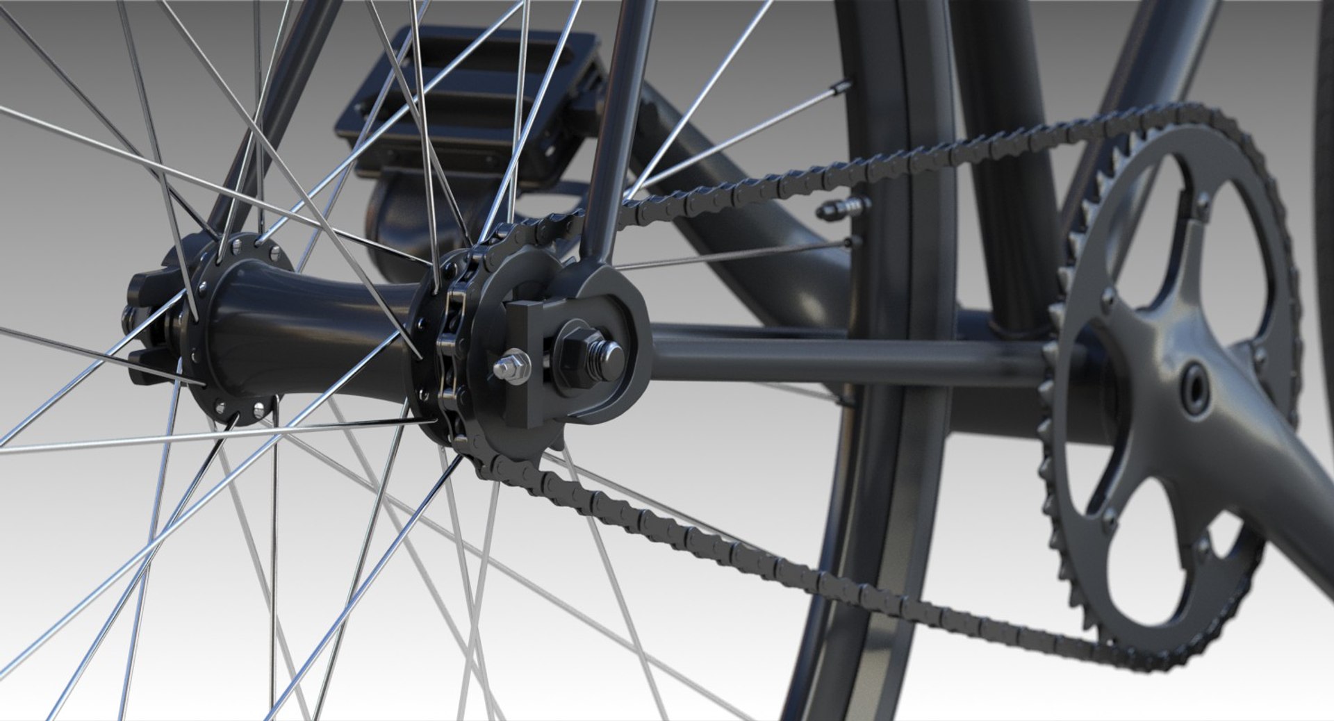 Bike Fixie Model - TurboSquid 1180763