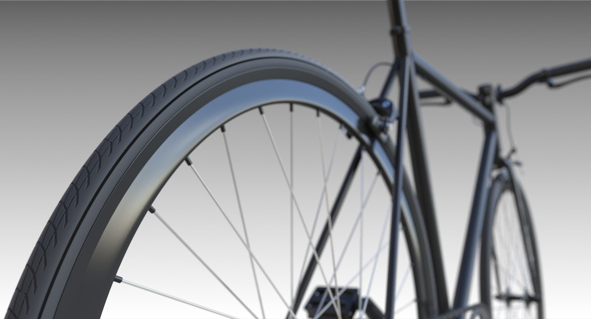 Bike Fixie Model - TurboSquid 1180763