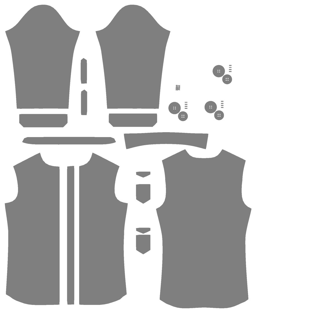 3D Girls Striped Print Shirt In Low Poly Model - TurboSquid 2368630