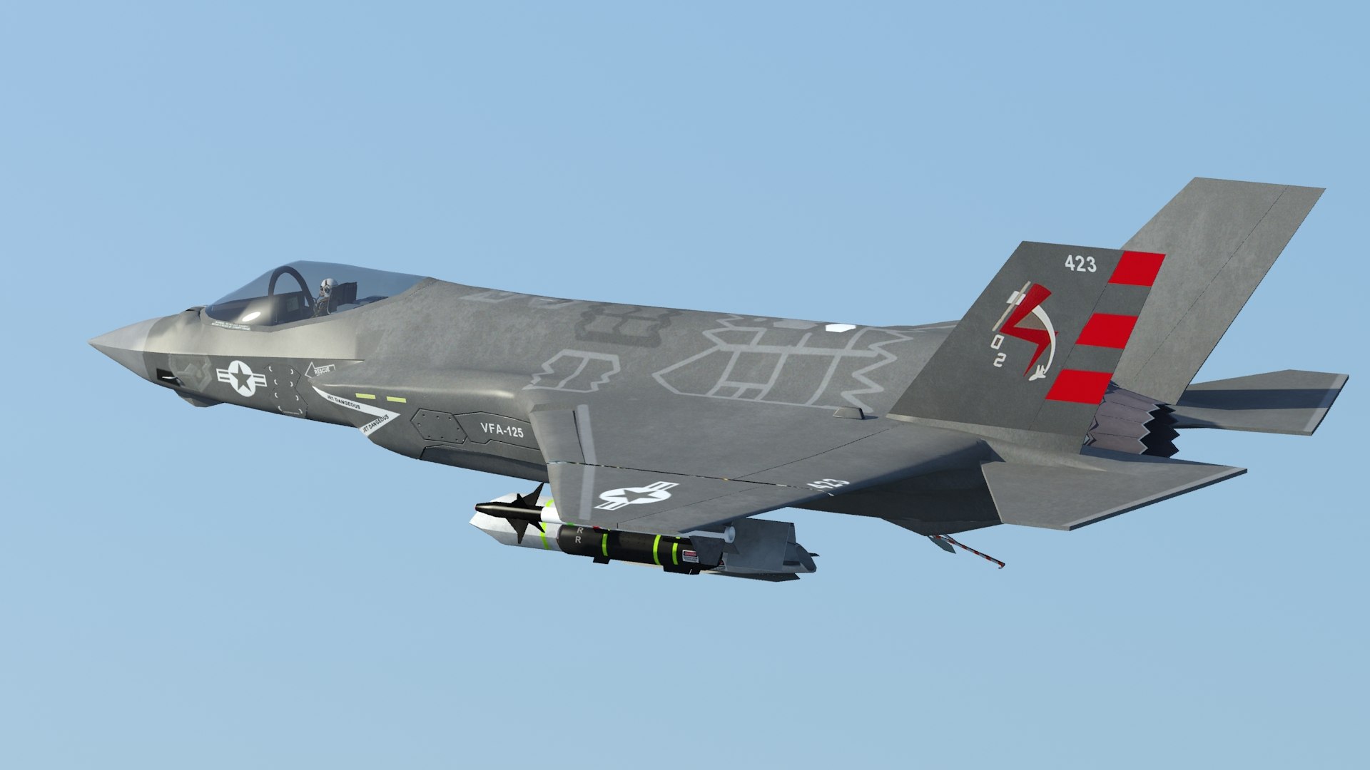 F35c Fighter Jet 3D Model - TurboSquid 2434339