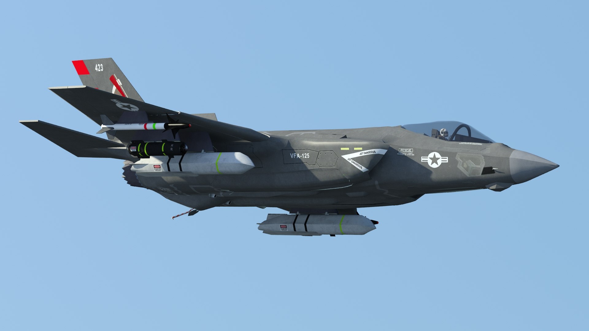 F35c Fighter Jet 3D Model - TurboSquid 2434339