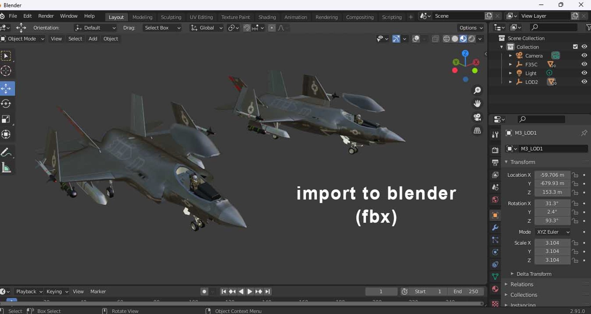 F35c Fighter Jet 3D Model - TurboSquid 2434339