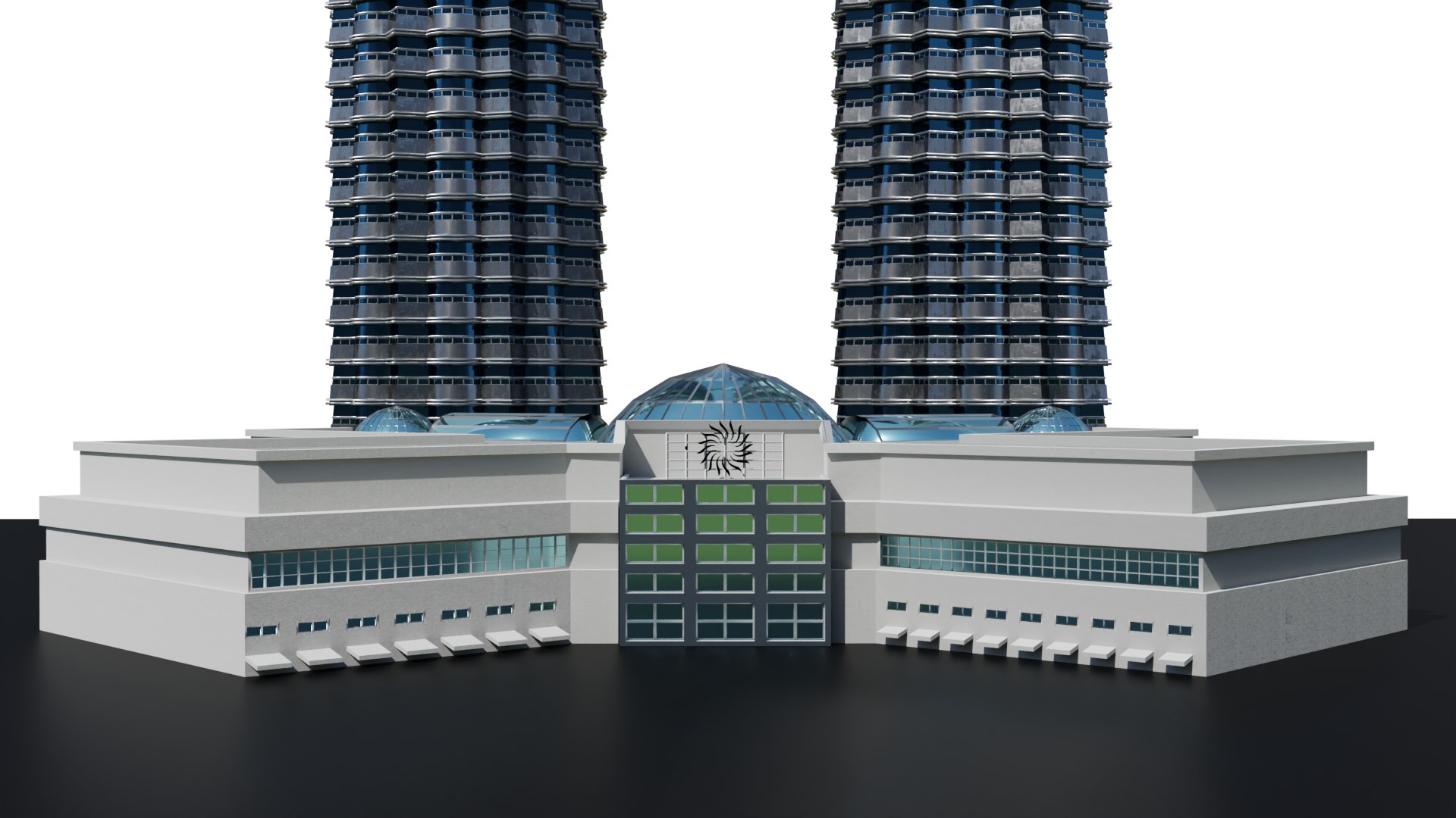 3D Petronas Towers - TurboSquid 2093272
