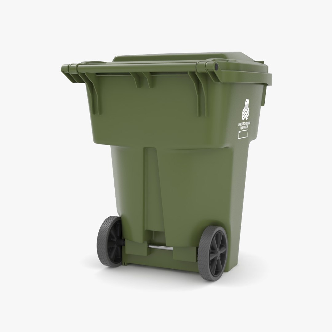 Rehrig FA 90 Gallon Trashbox 3D - TurboSquid 2174565