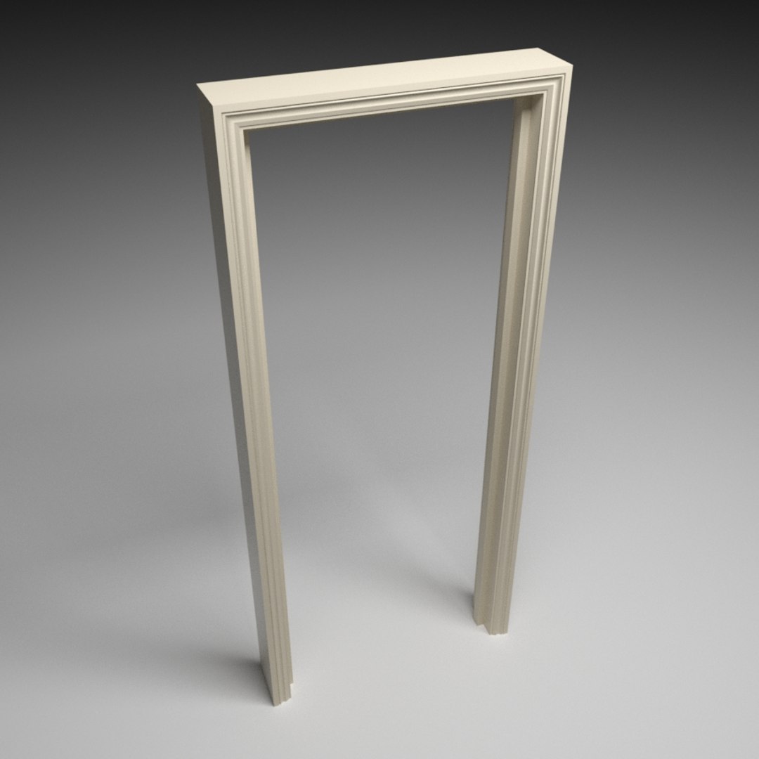 Door Frame Model - TurboSquid 1592748