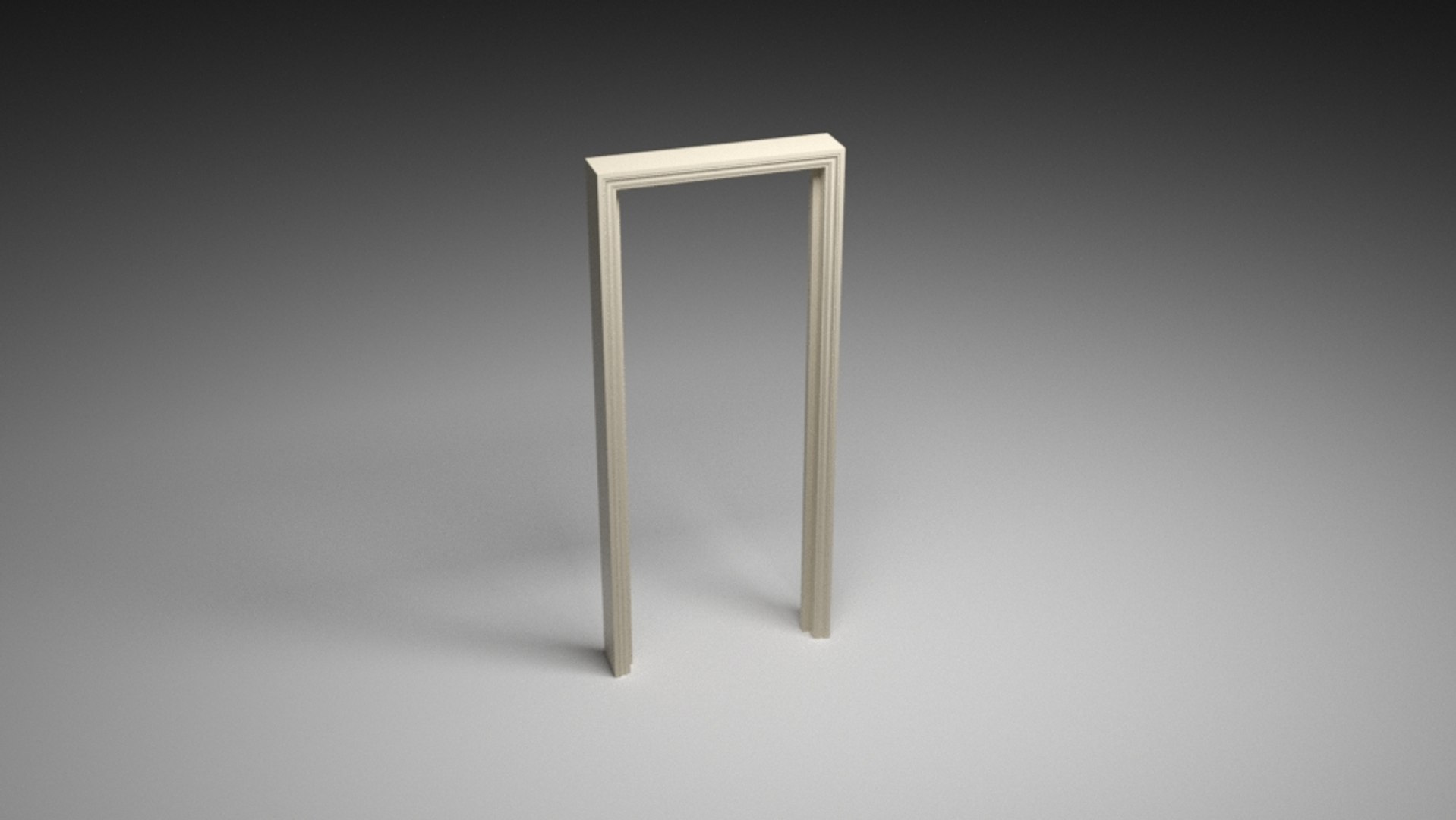 Door Frame Model - TurboSquid 1592748