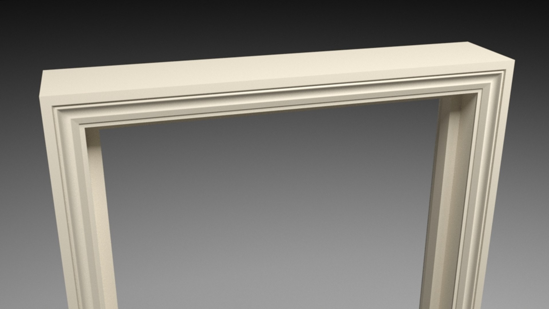 Door Frame Model - TurboSquid 1592748